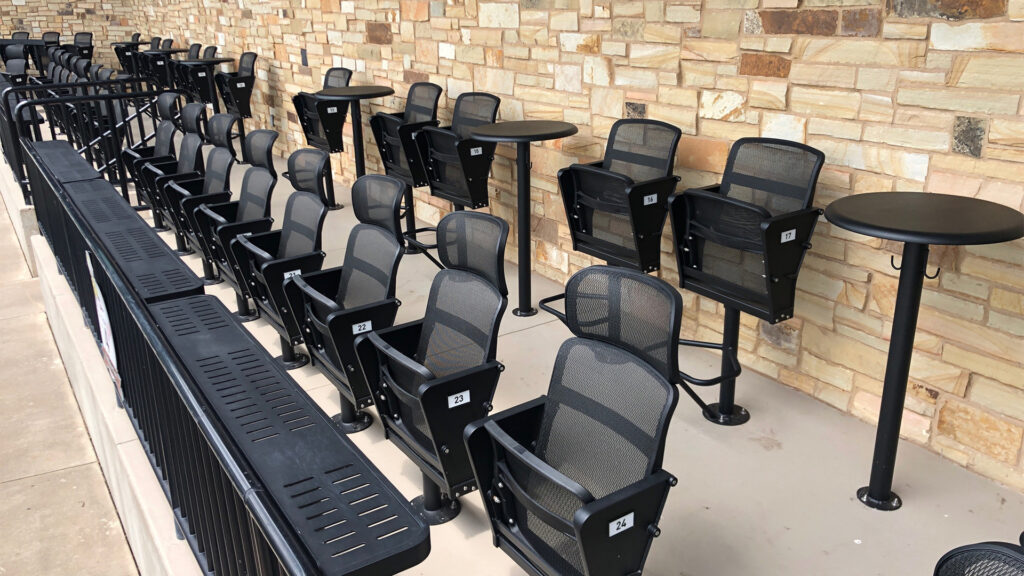 Stadium & Premium Seating Installation - Breathable Stadium Seat | 4topps