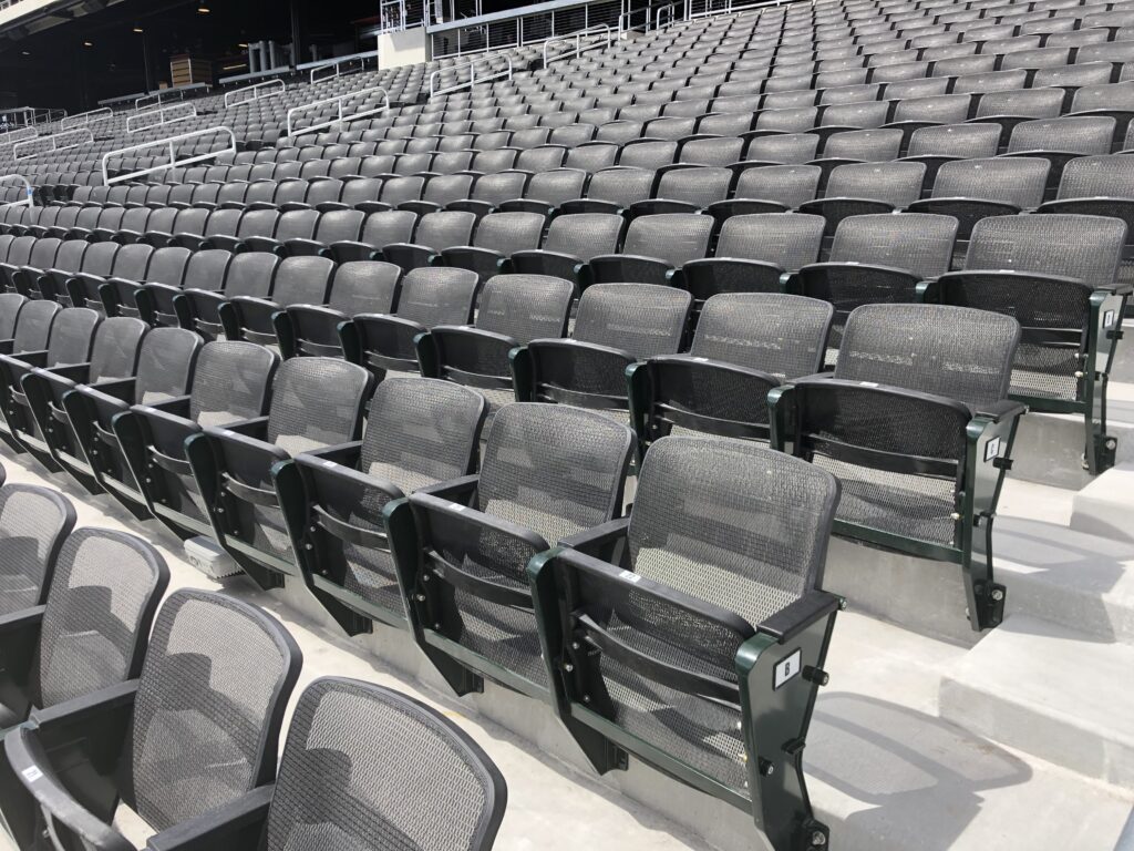 Stadium & Premium Seating Installation - Breathable Stadium Seat | 4topps