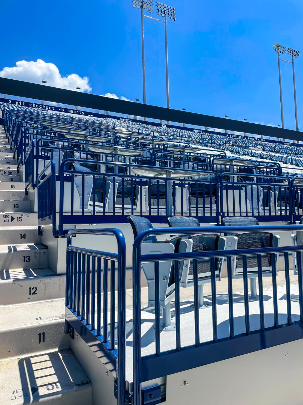 Stadium & Premium Seating Installation - Breathable Stadium Seat | 4topps